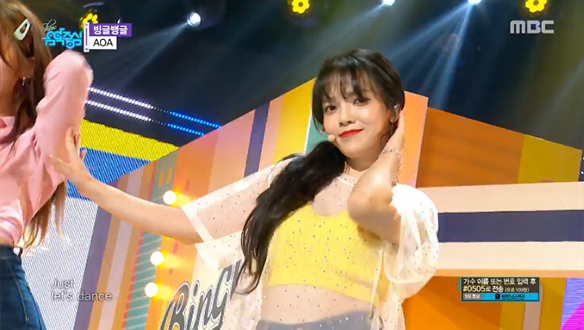 AOA - 빙글뱅글 (AOA - Bingle Bangle) | 핫클립 | 쇼! 음악중심; | 만나면 좋은 친구 MBC
